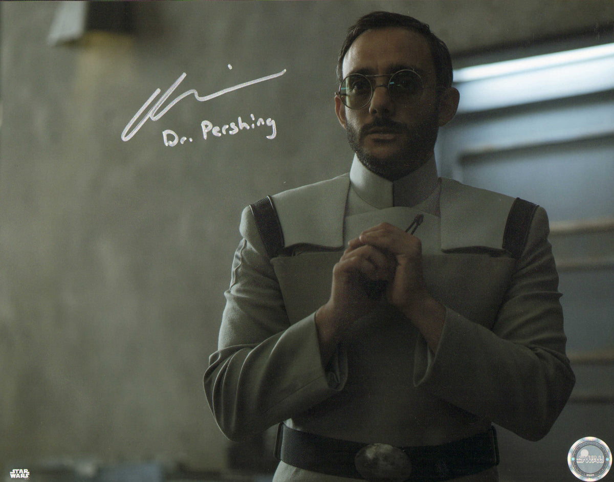 Omid Abtahi as Dr. Pershing in Star Wars: The Mandalorian (SWAU) Signe ...