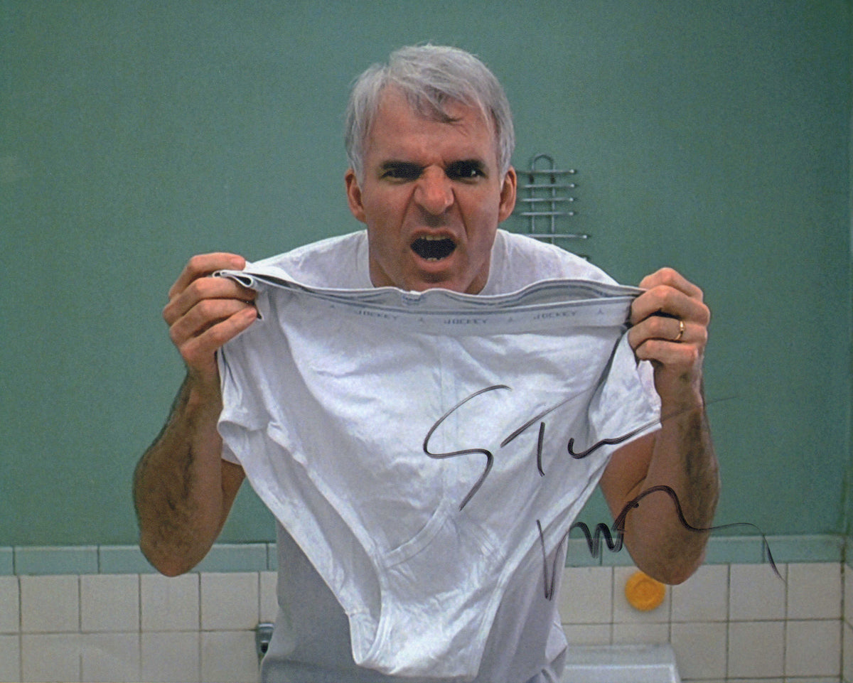 Steve Martin as Neal Page in Planes, Trains and Automobiles Signed 8x1 ...