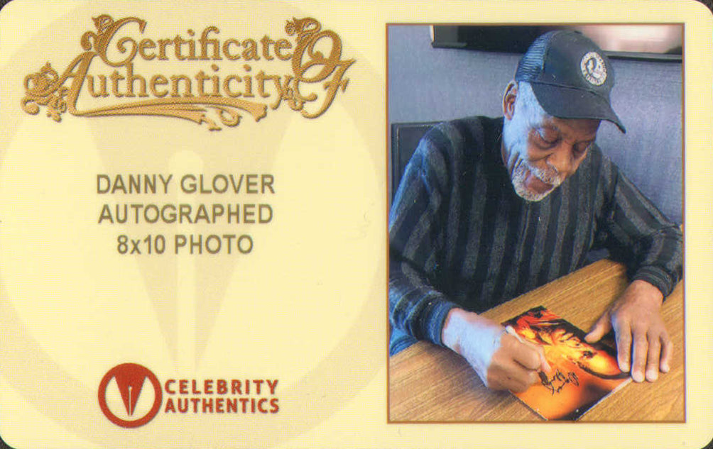 Danny Glover as Lieutenant Mike Harrigan in Predator 2 (Celebrity Auth ...