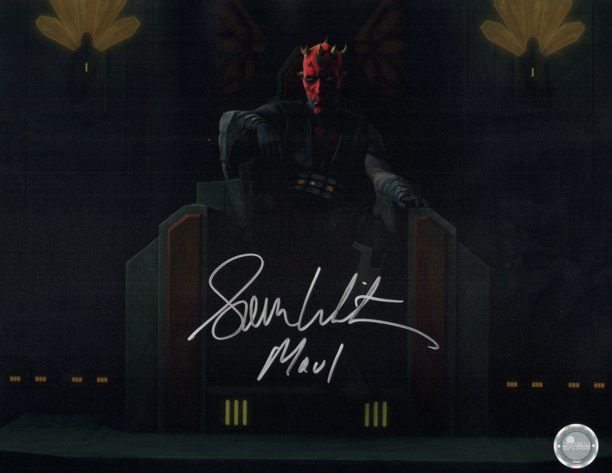 Sam Witwer as Darth Maul in Star Wars: The Clone Wars (SWAU) Signed 11 ...