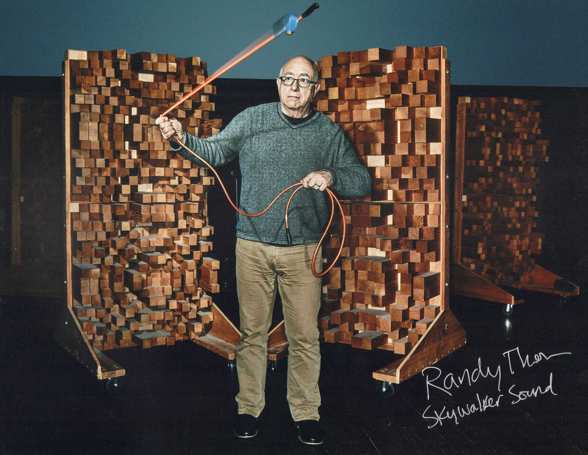 Randy Thom Foley Artist Behind the Scenes of Star Wars Signed 11x14 Ph ...