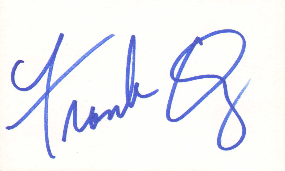 Frank Oz Yoda from Star Wars & The Muppets Signed 5x3 Index Card – SWAU ...