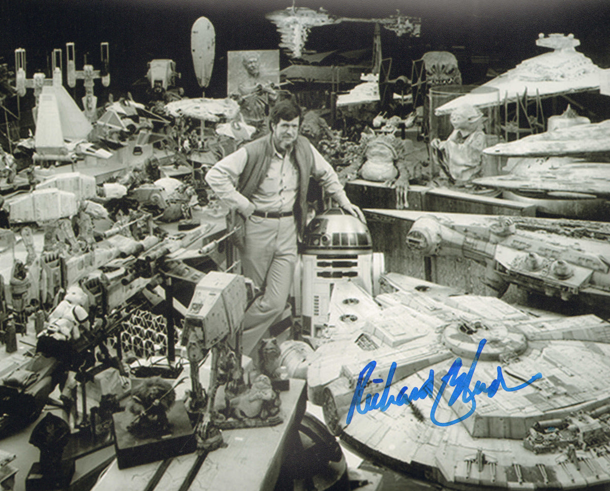 Richard Edlund Behind the Scenes of Star Wars Signed 8x10 Photo – SWAU ...