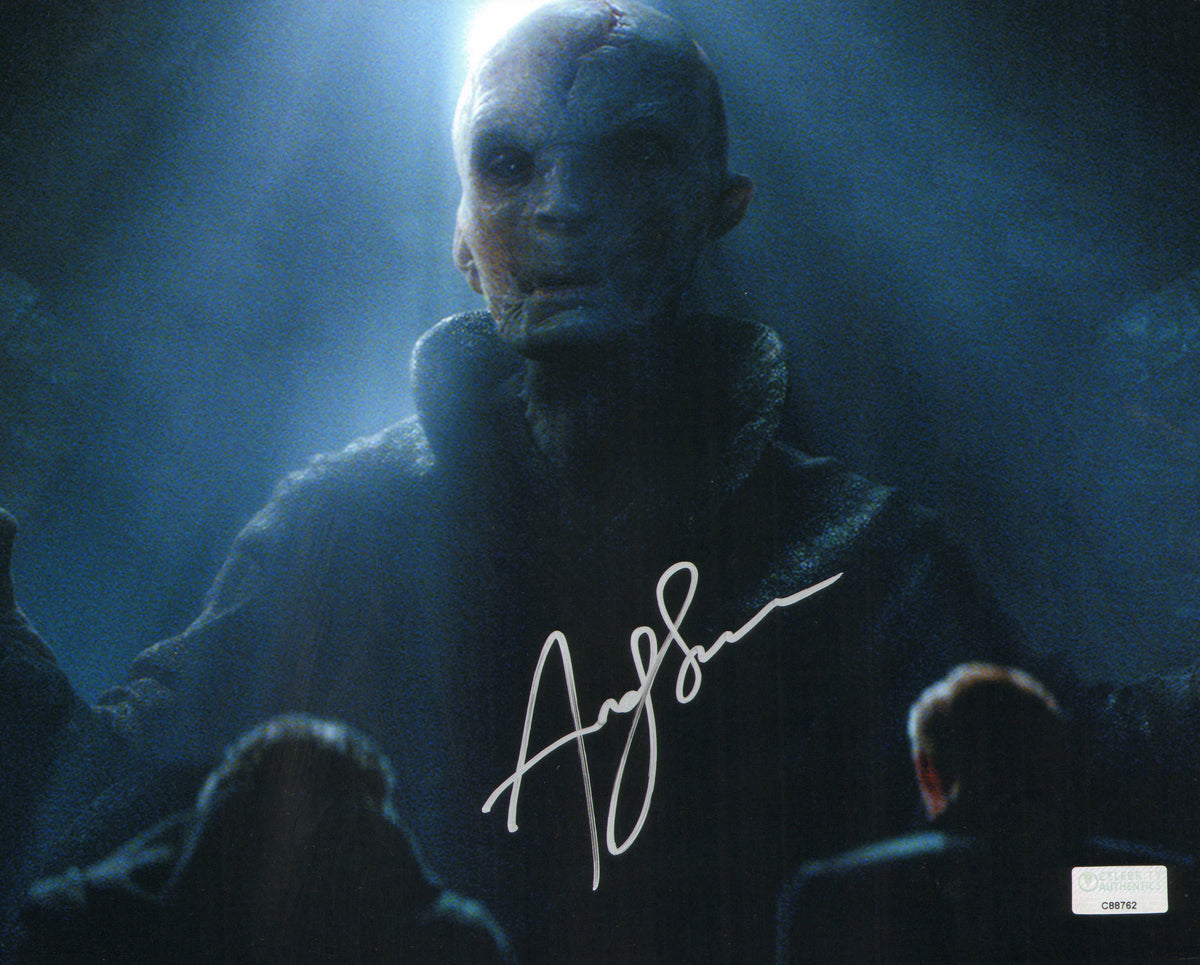 Andy Serkis as Supreme Leader Snoke in Star Wars: The Force Awakens (C ...