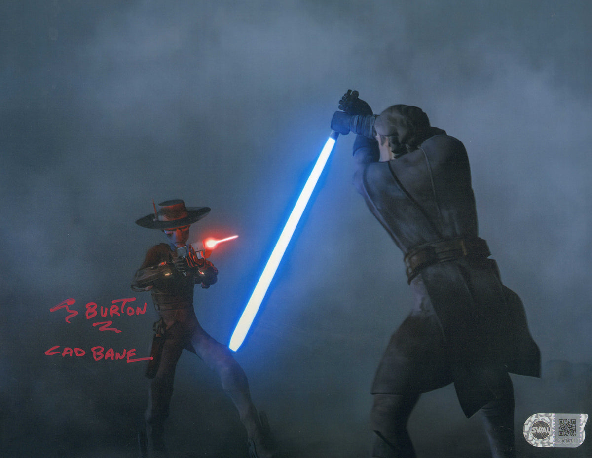 Corey Burton as Cad Bane in Star Wars: The Clone Wars (SWAU) Signed 11 ...