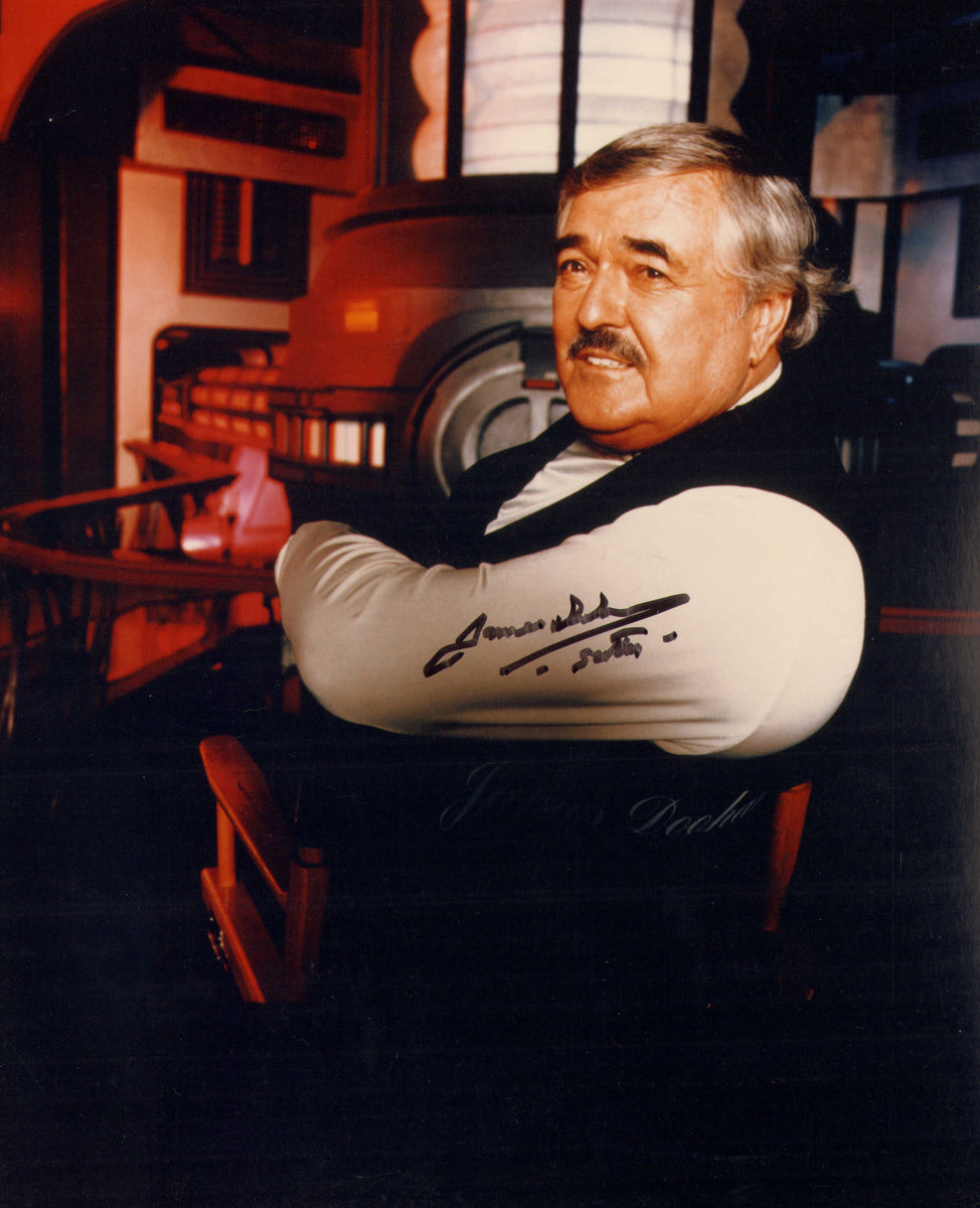 James Doohan as Montgomery "Scotty" Scot in Star Trek: The Next Genera ...