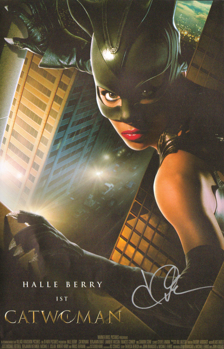 Halle Berry as Patience Phillips / Catwoman in Catwoman Signed 12x18 M ...