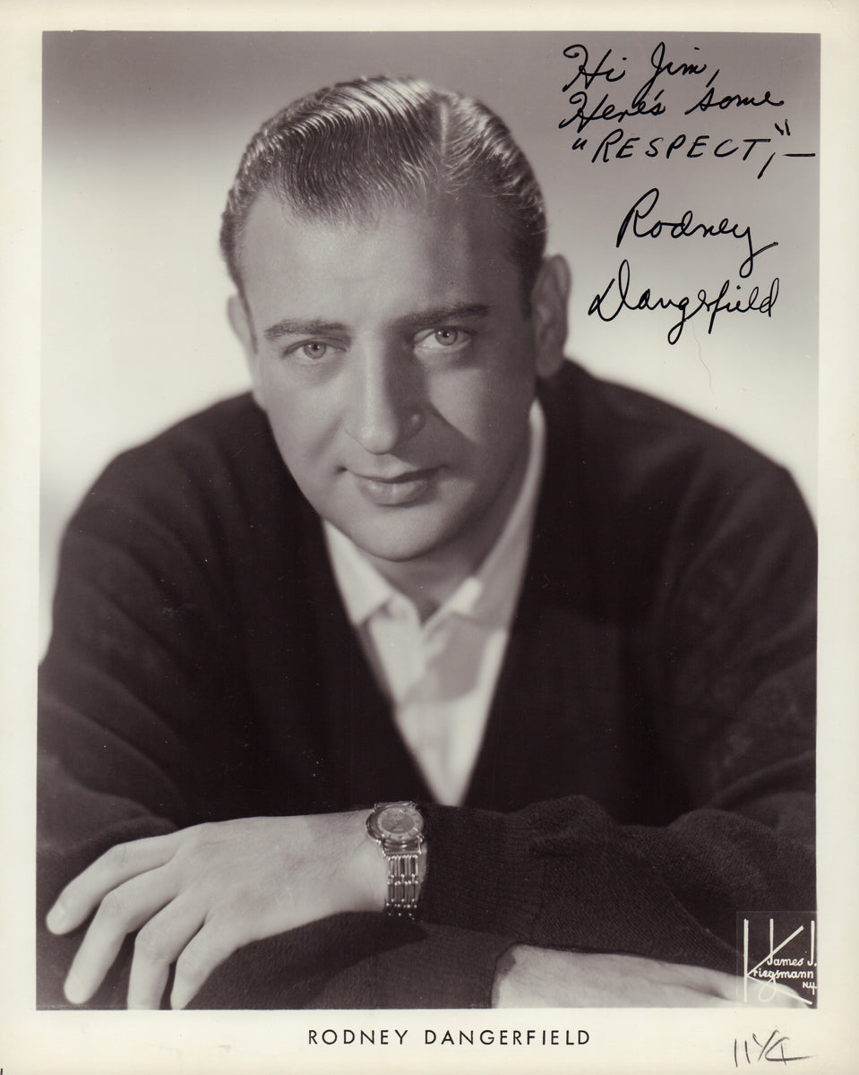 Rodney Dangerfield from Caddyshack Signed 8x10 Photo – SWAU Auction