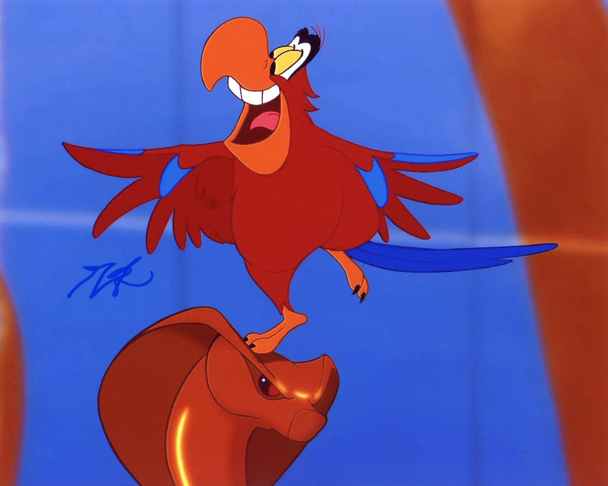 Gilbert Gottfried as Iago in Disney's Aladdin Signed 8x10 Photo – SWAU ...