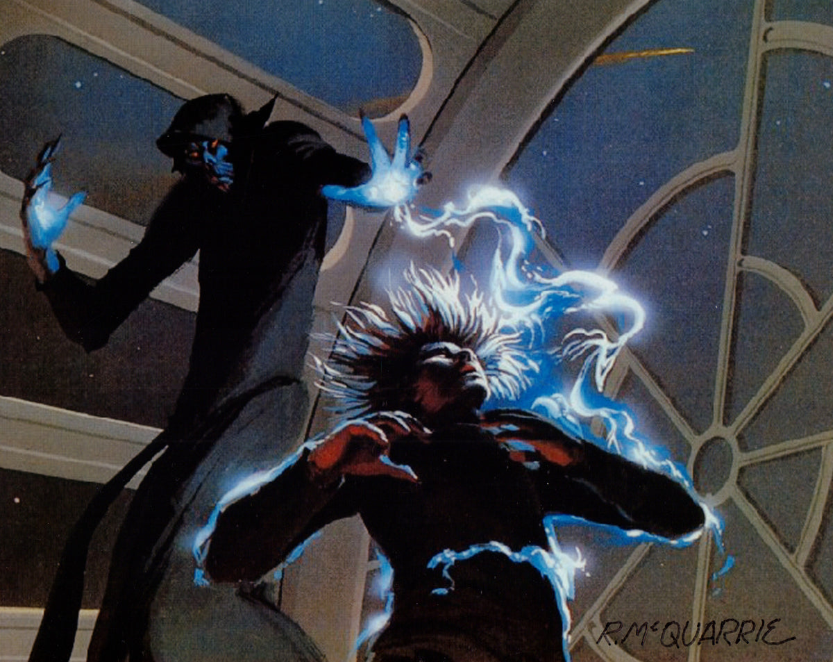 Star Wars: Return of the Jedi The Emperor Shocks Luke Skywalker 8x10 P ...