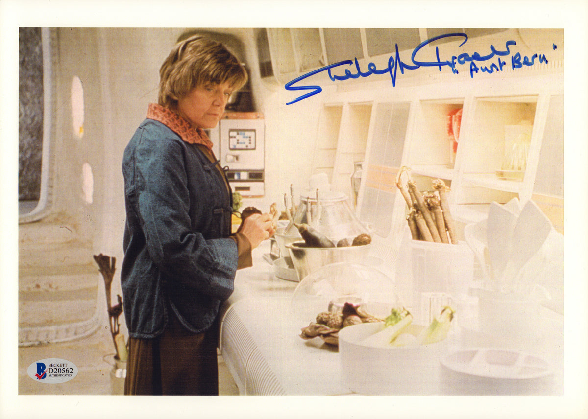 Shelagh Fraser as Aunt Beru in Star Wars: A New Hope Signed 8x11.5 Pho ...