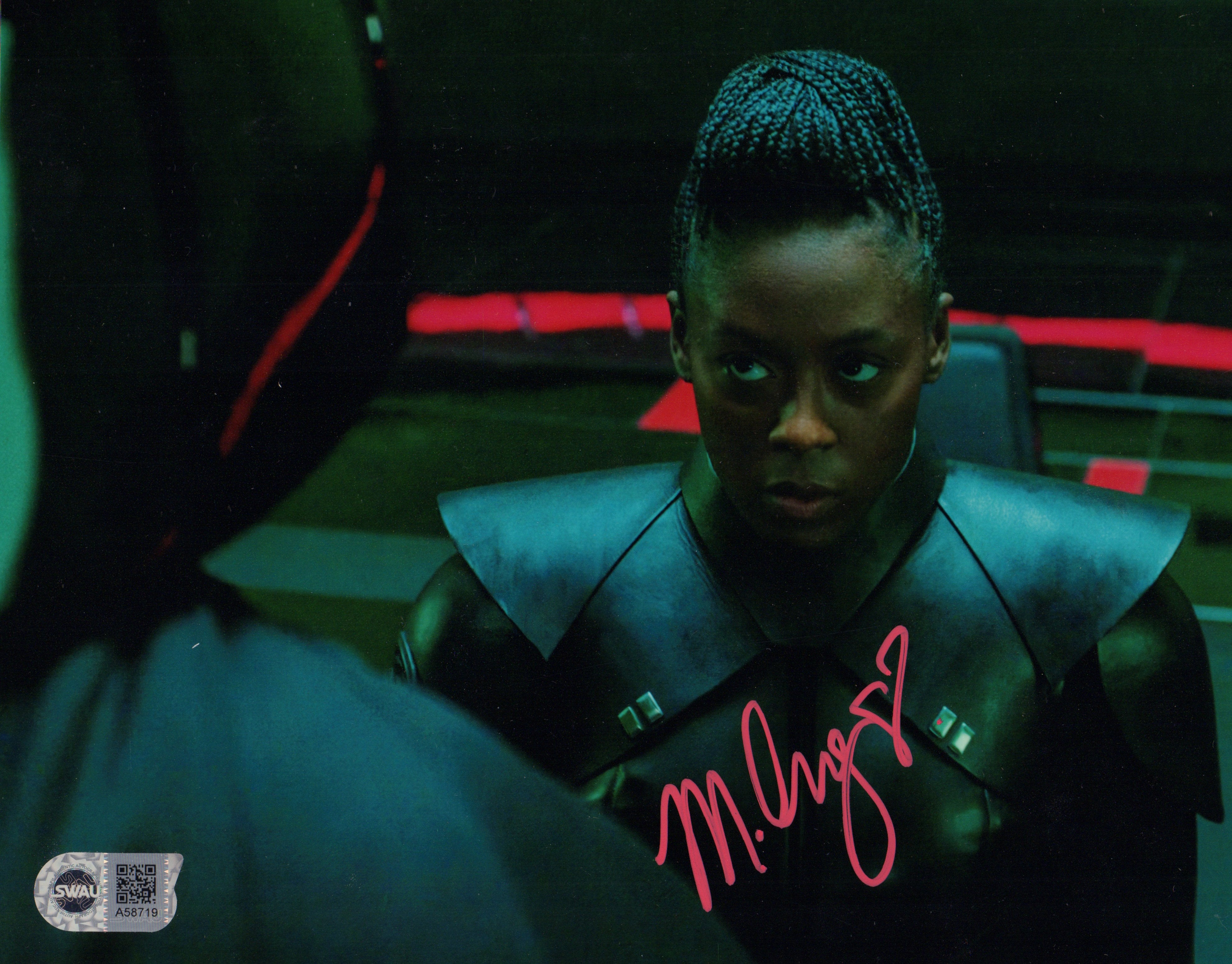 Moses Ingram as Reva in Star Wars: Obi-Wan Kenobi (SWAU) Signed 8x10 P ...